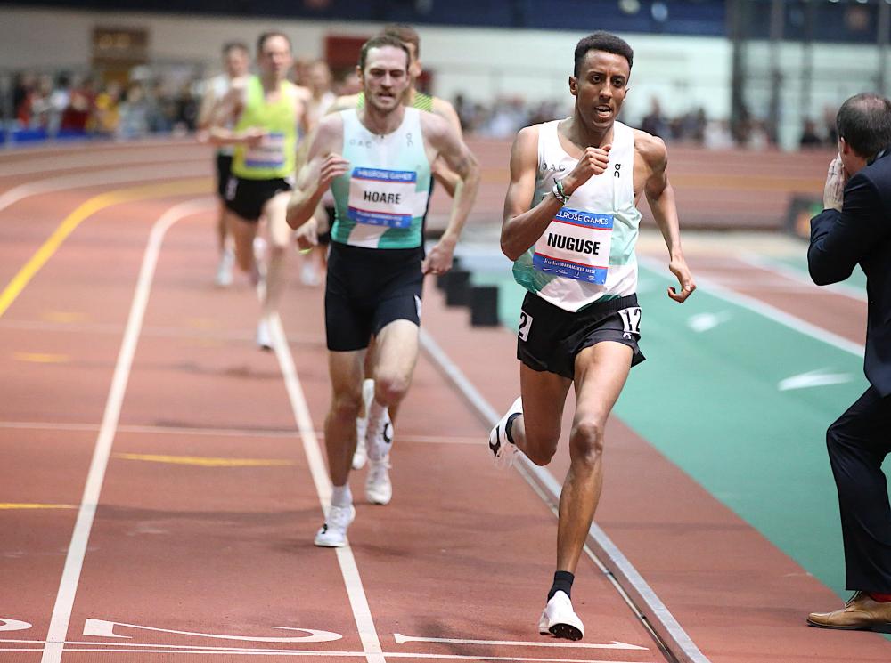 Yared Nuguse Astonishes Millrose Games with 3:47.38 American Mile Record | Watch Athletics